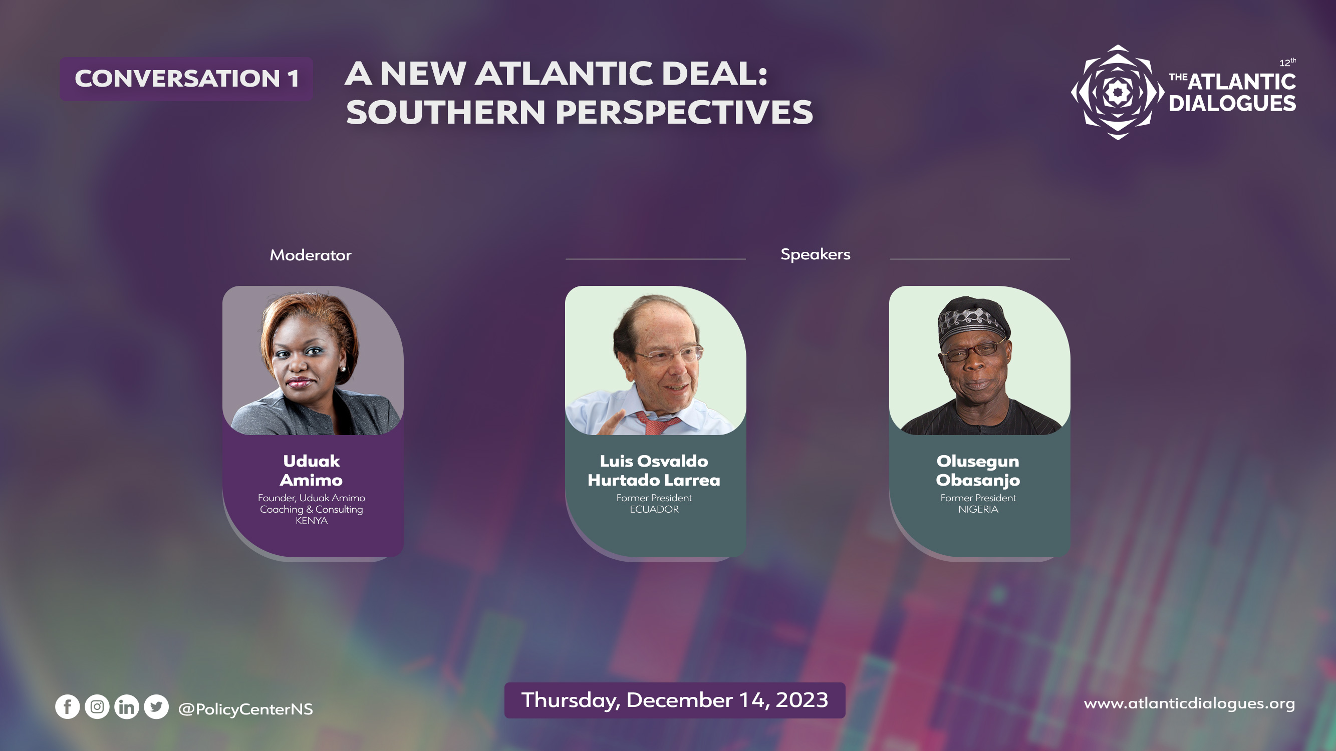 A New Atlantic Deal: Southern Perspectives | Atlantic Dialogues